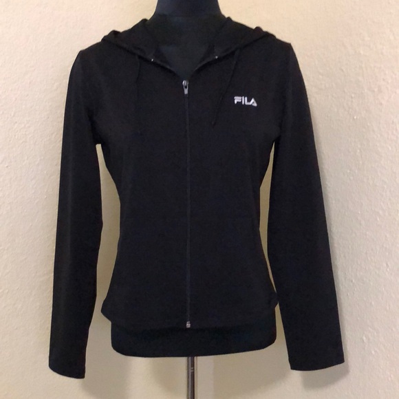 Fila | Jackets & Coats | Fila Tech Zippered Hoodie Sz M | Poshmark